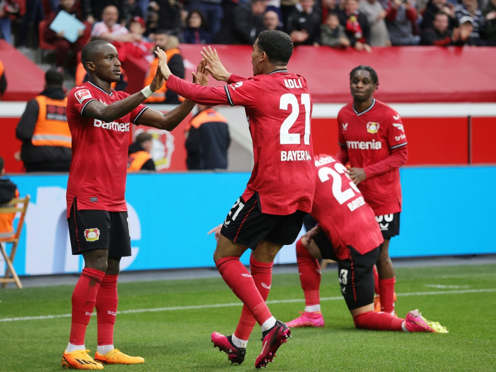 Effektive Werkself setzt Aufholjagd gegen RB fort - Fussballdaten