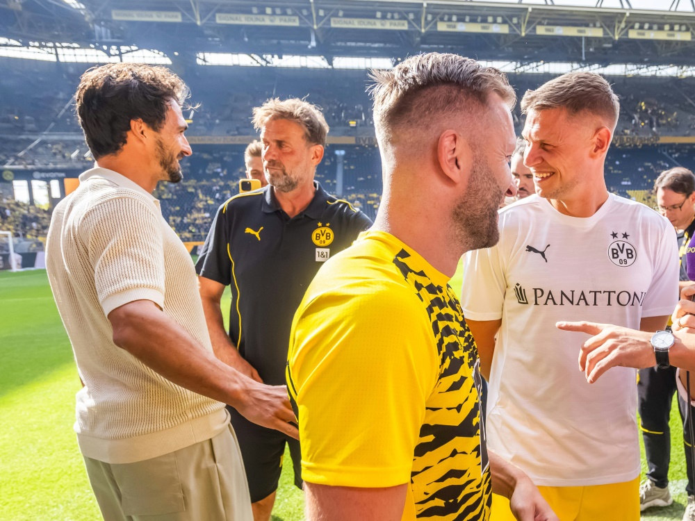 Beim "Abschiedszczspiel": BVB feiert Klopp und Hummels - Fussballdaten