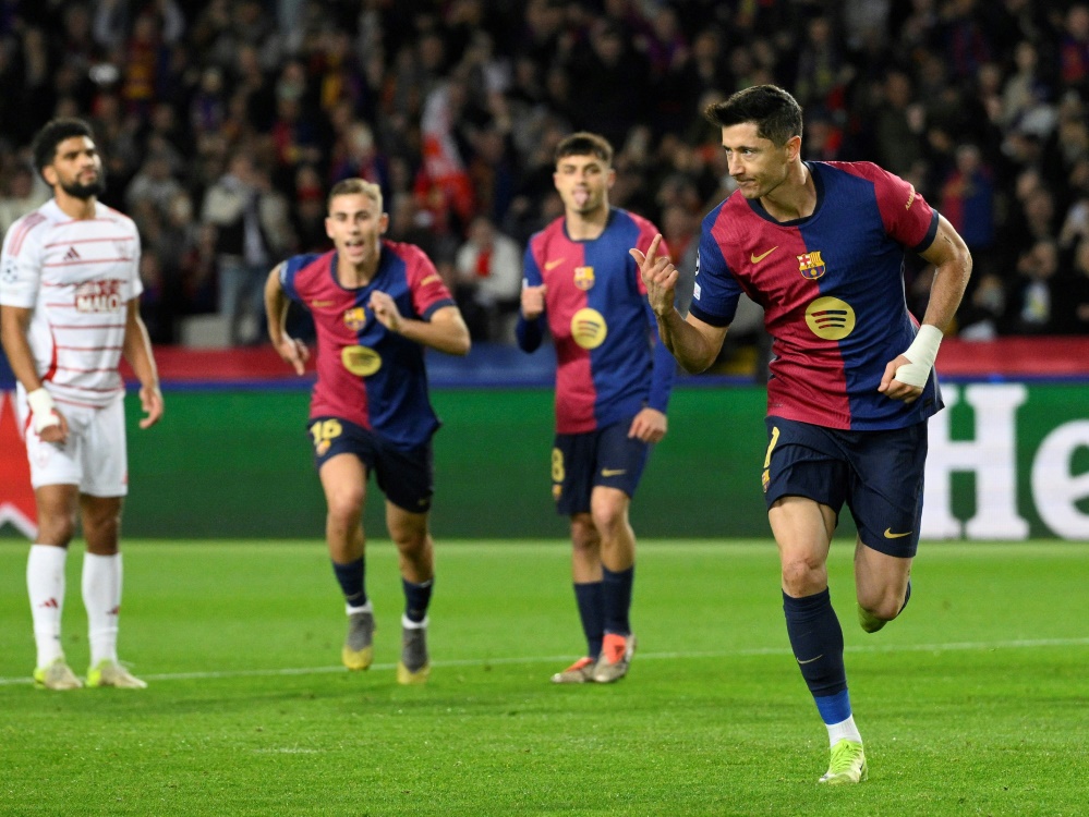 Lewandowski knackt 100-Tore-Marke in der Champions League - Fussballdaten