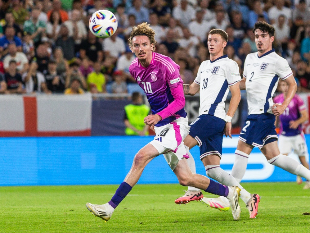 England U21 gegen Deutschland U21 | Spielbericht | U21 EM 2025 - U21 verpasst im Final-Krimi die ...