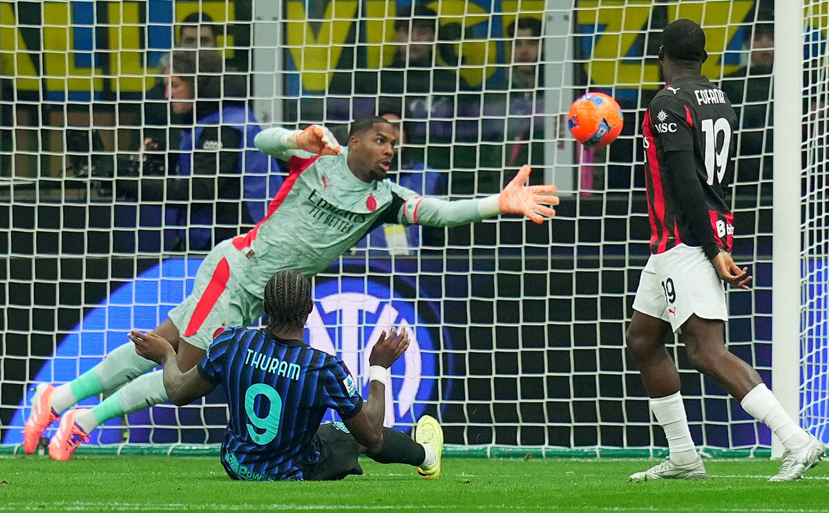 Inter vs. Milan im Halbzeitfazit: Der Pfosten rettet AC das 0:0 ...