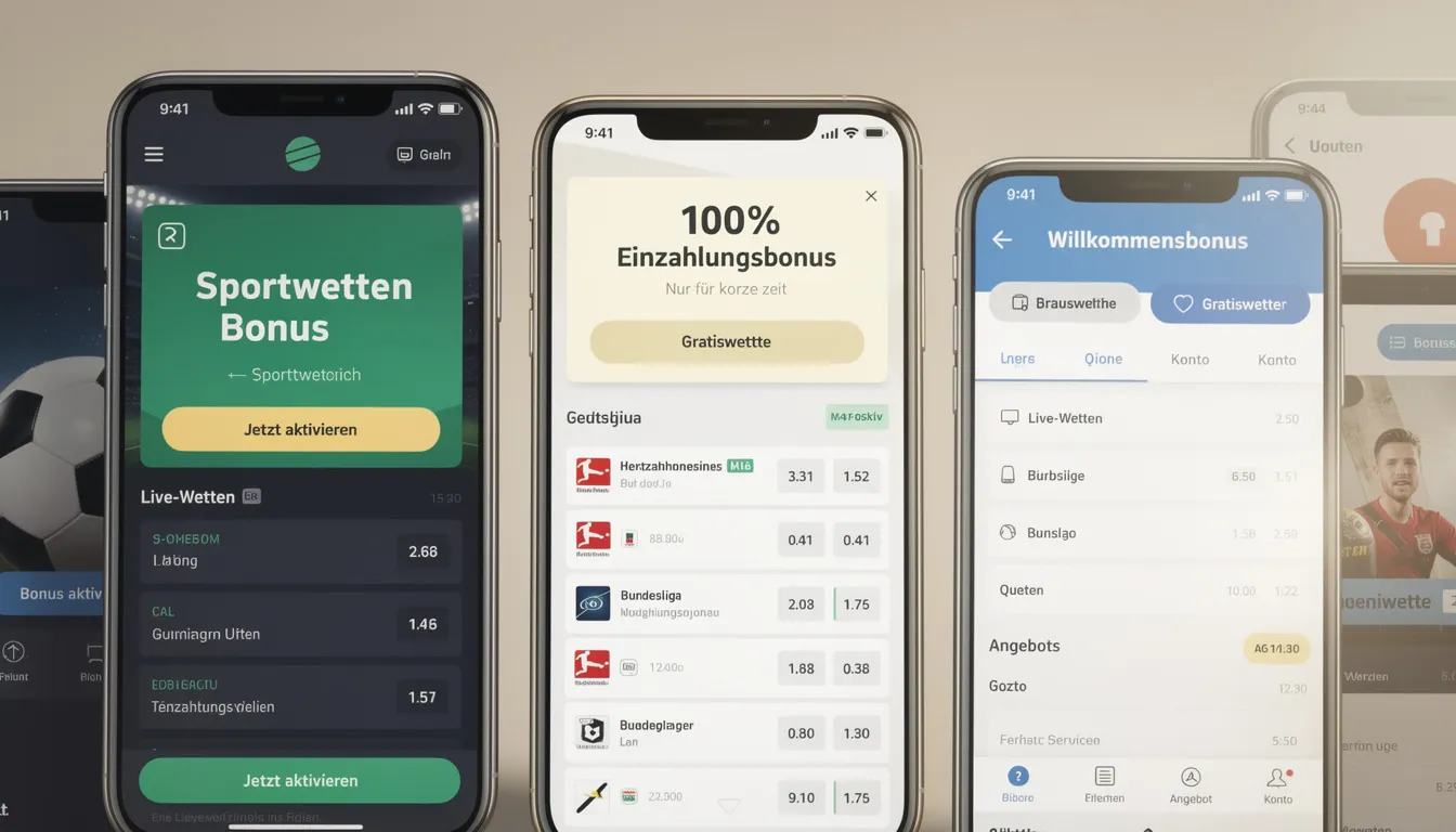 Sportwetten Bonus - Die besten Wettbonus Angebote im Juni 2026